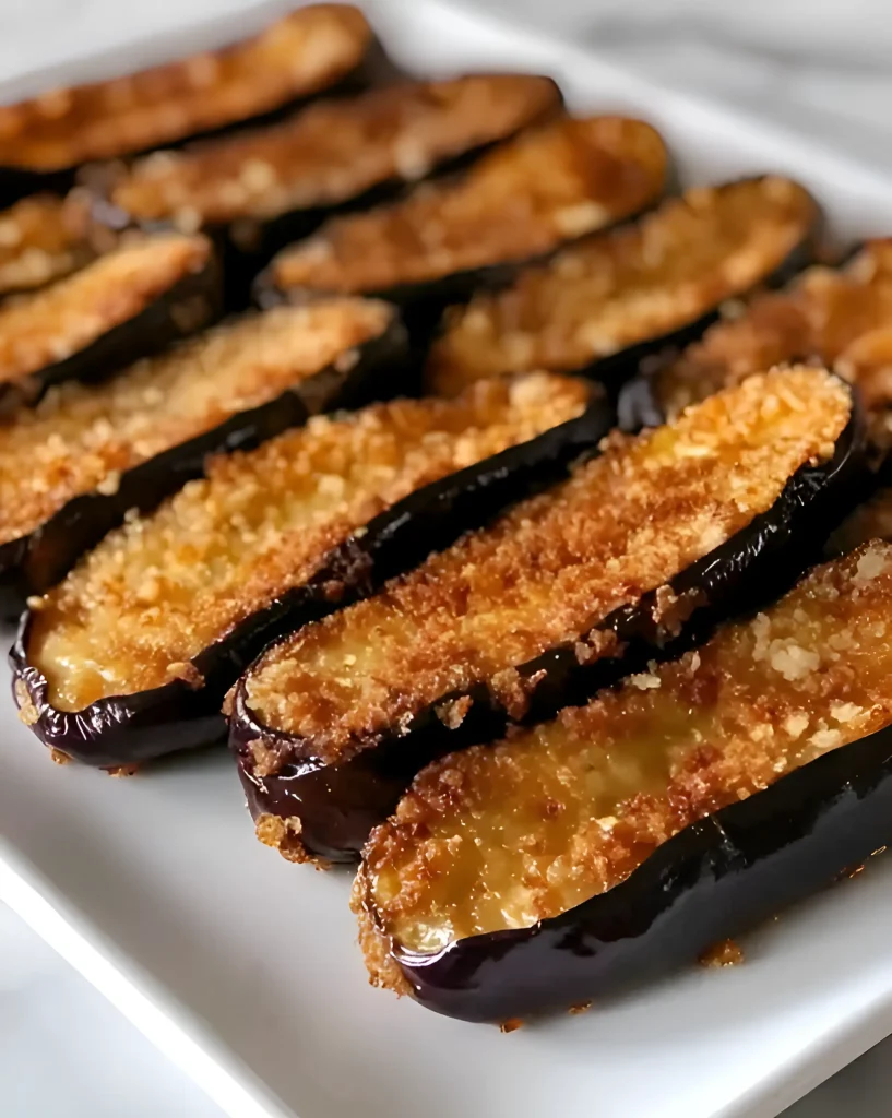 Crispy Fried Eggplant Recipe - Tasty Recipes Hub