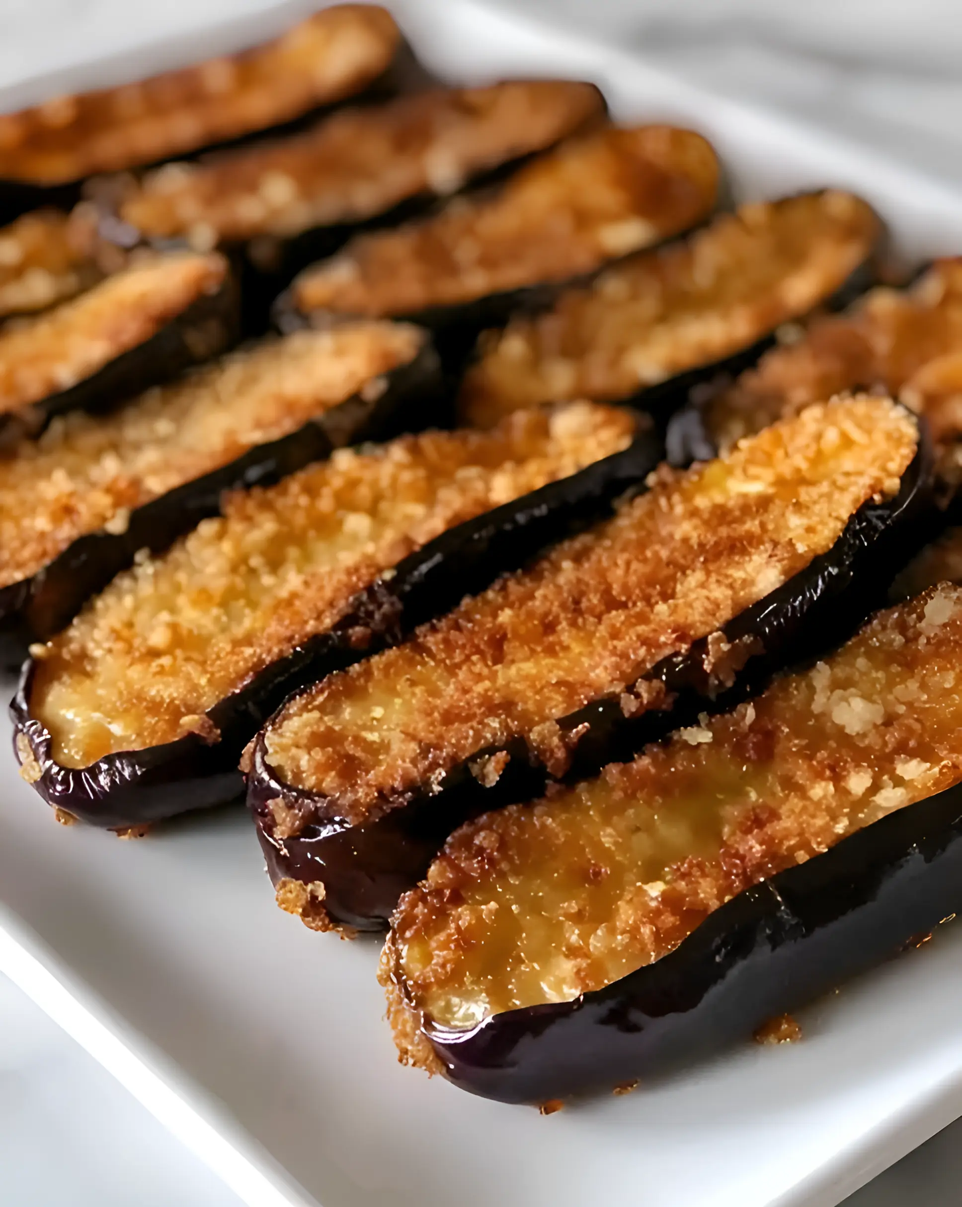 Crispy Fried Eggplant Recipe - Tasty Recipes Hub